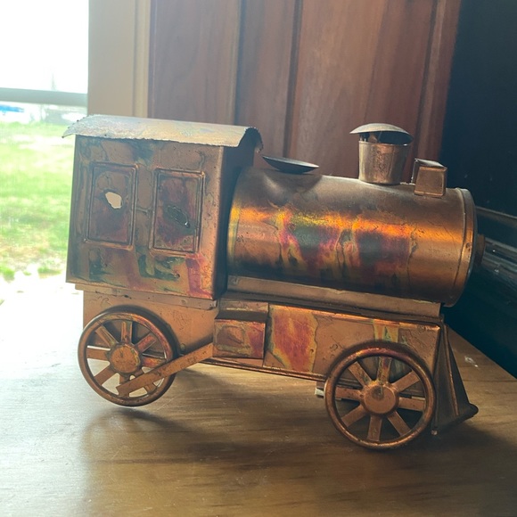 Vintage | Accents | Vintage Copper Train For Display Not A Toy Price ...